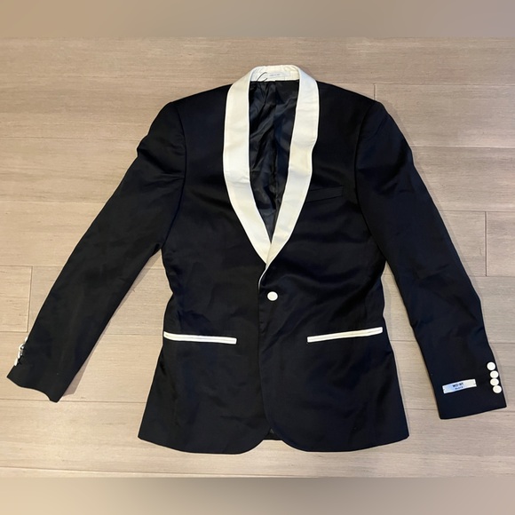 WD.NY | Jackets & Coats | Wdny Black And White Blazer | Poshmark